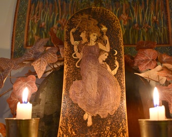 Wooden Witches Pyrography - Etsy