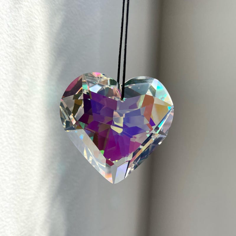 Crystal Car Charm - Etsy