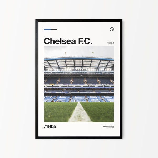 Chelsea Fc - Etsy UK