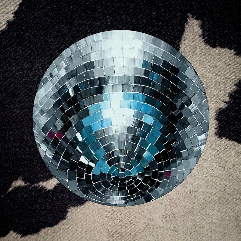 Custom Disco Ball Painting - Etsy