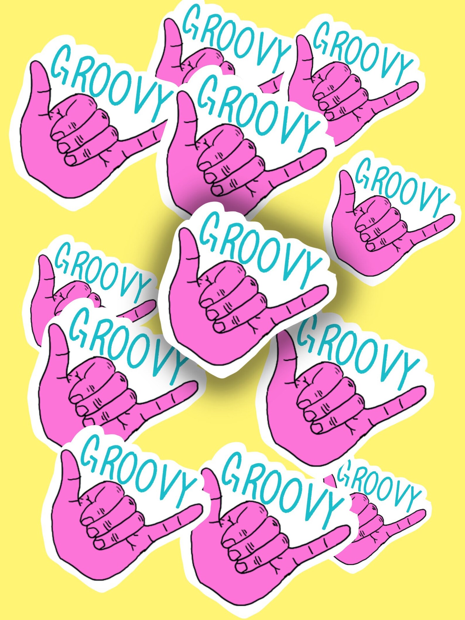 Groovy Sticker - Etsy