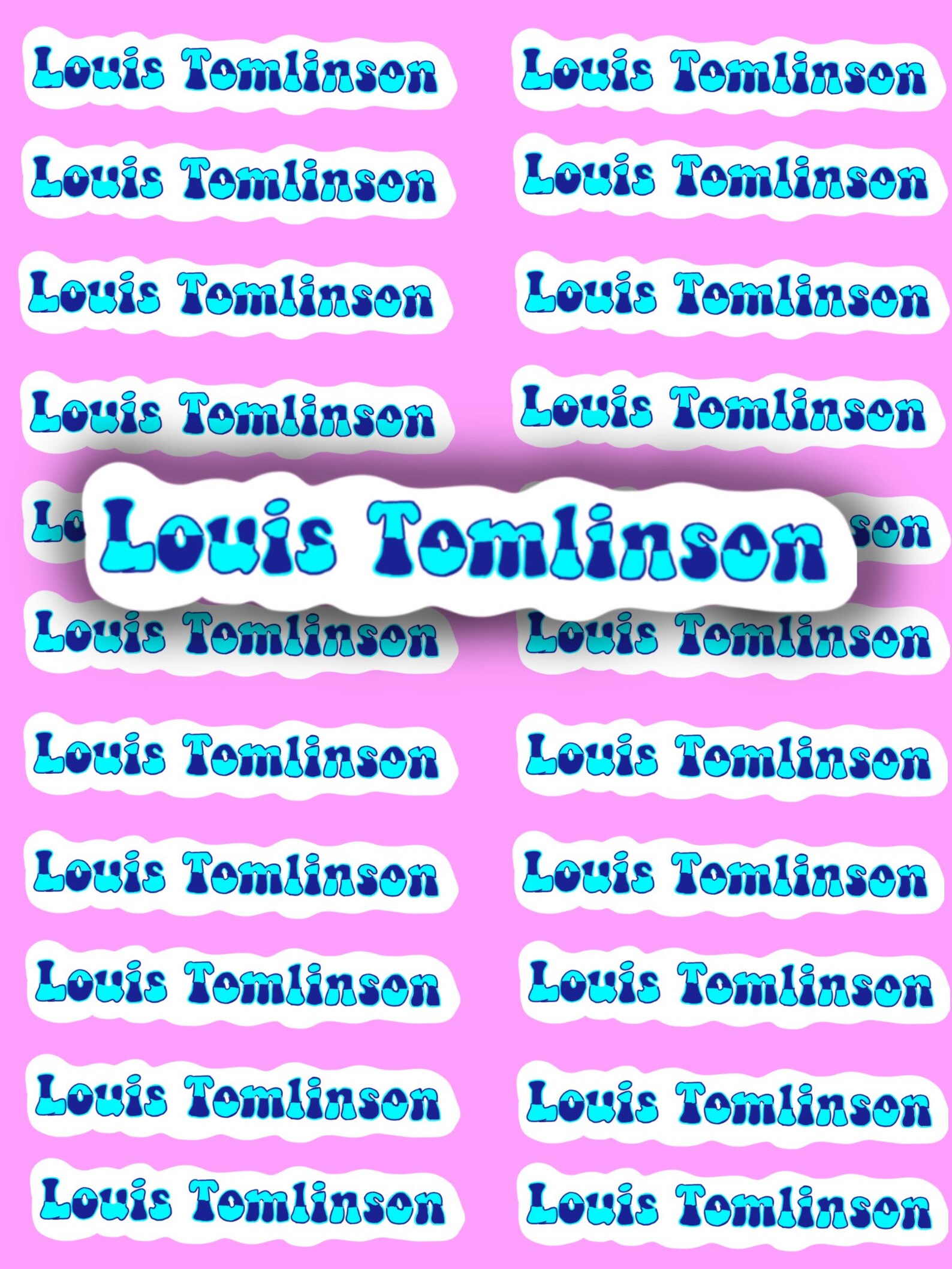 One Direction Sticker Pack - Etsy