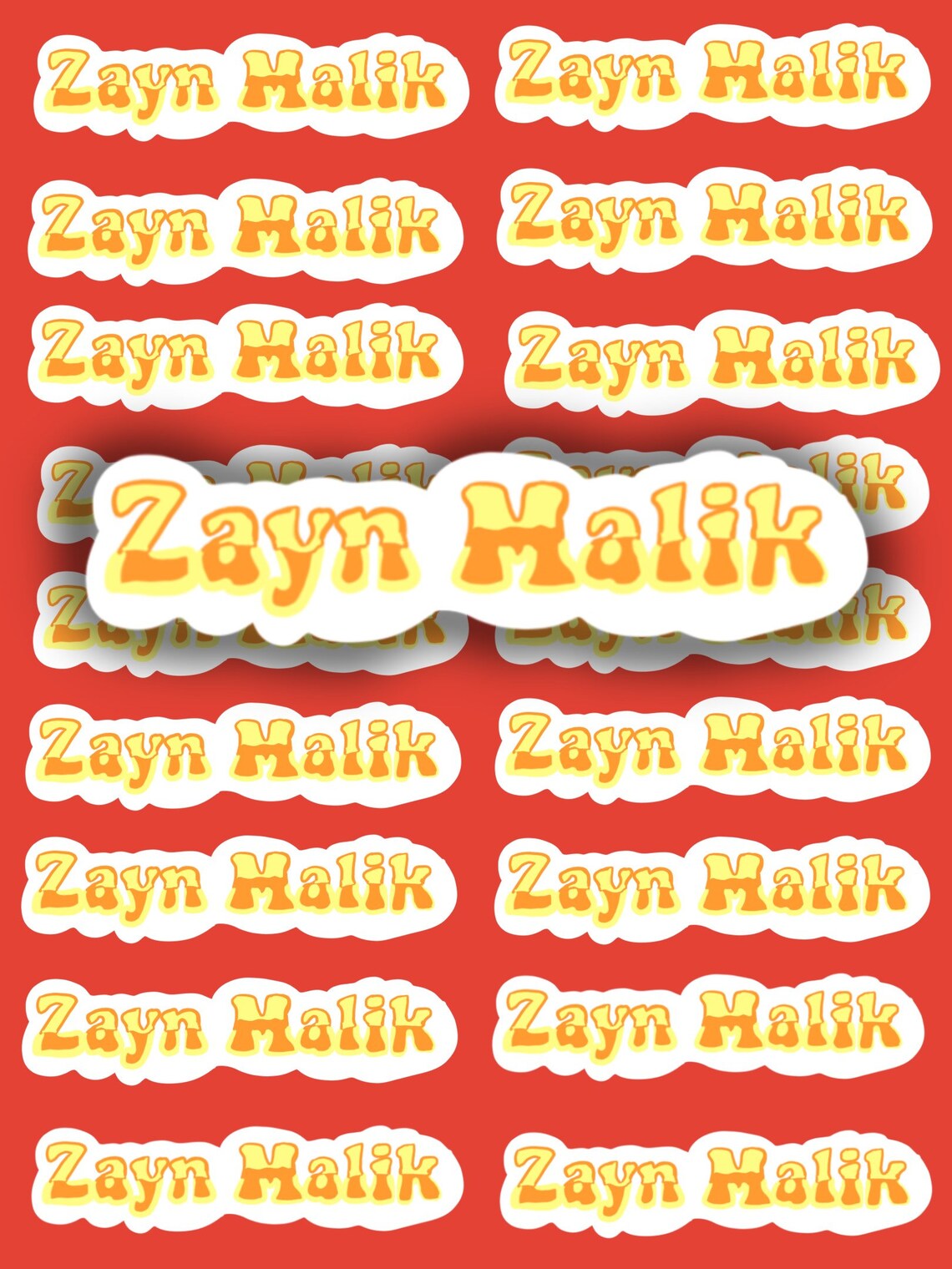 One Direction Sticker Pack - Etsy