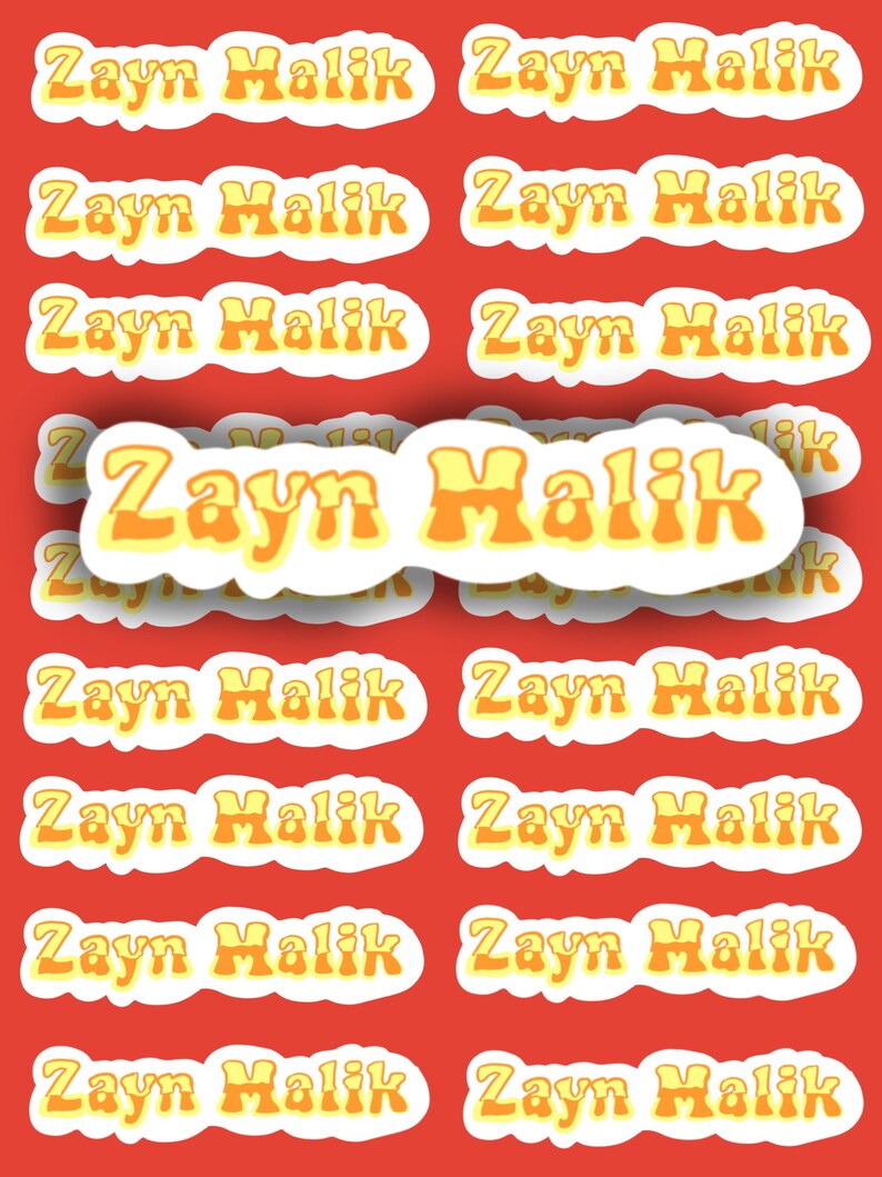 One Direction Sticker Pack - Etsy