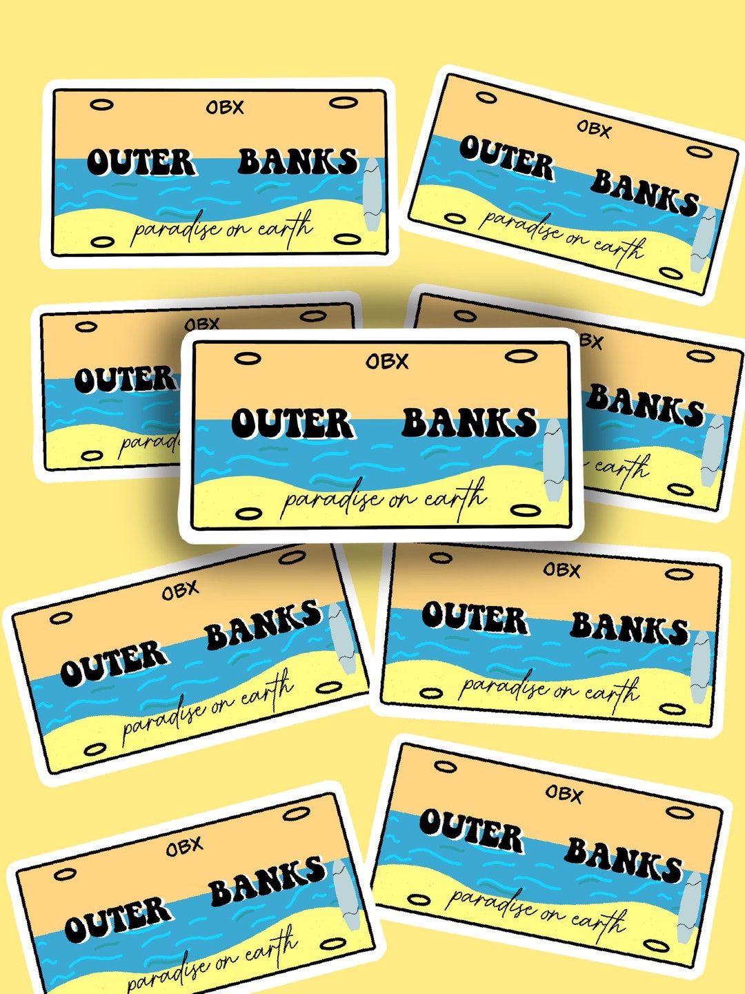 Outer Banks License Plate - Etsy