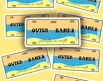 The OG Obx License Plate Sticker , ORIGINAL CREATOR, Waterproof Sticker ...