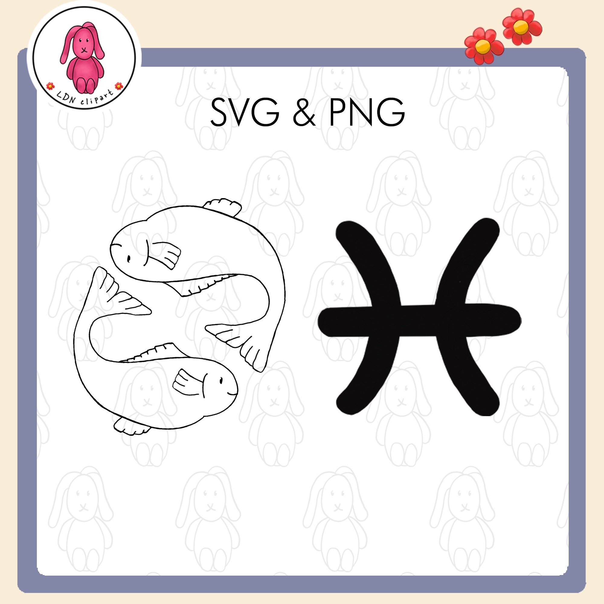 Pisces Sign Clipart