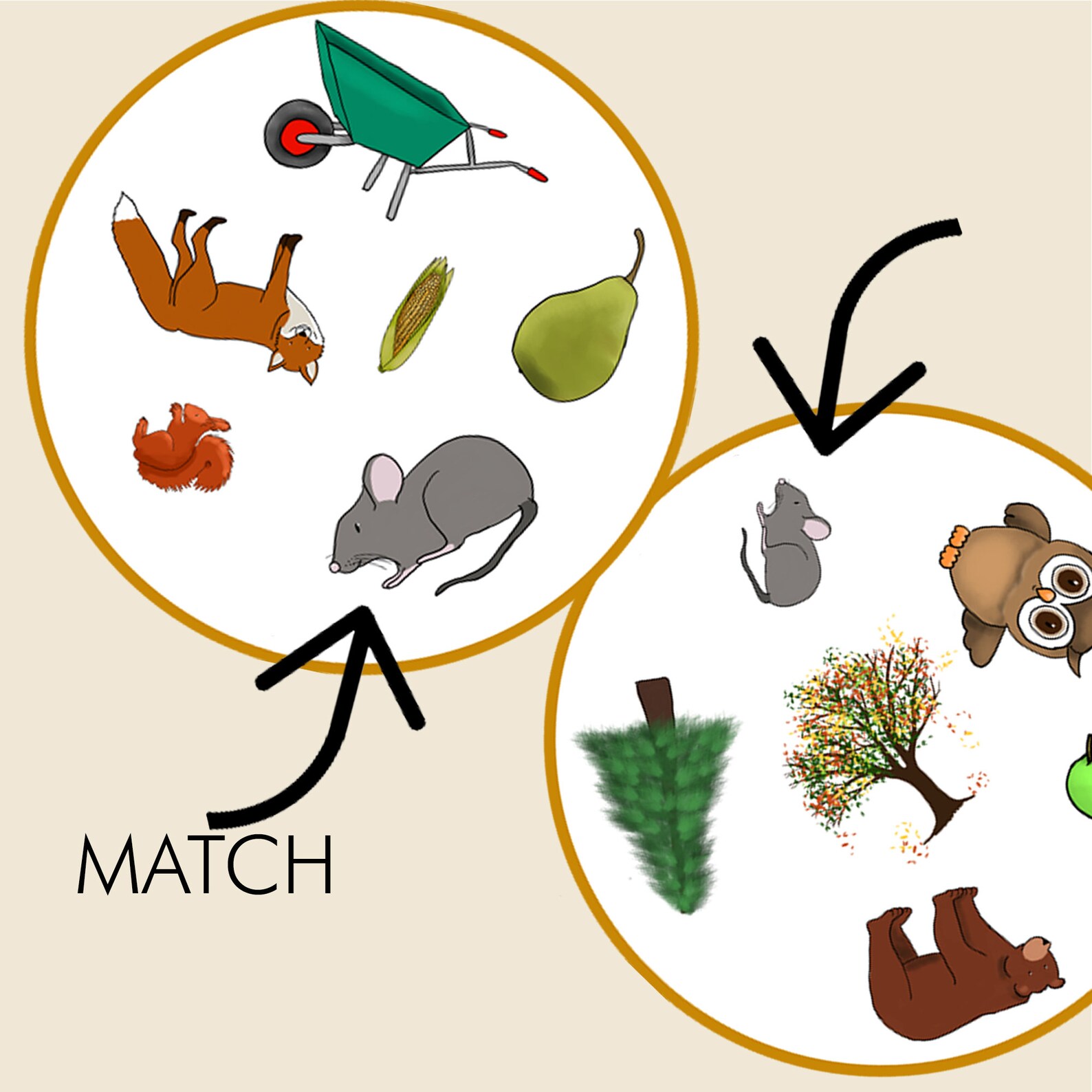 Spot It Style AUTUMN Game • Dobble Style: an Engaging and Fun Matching ...