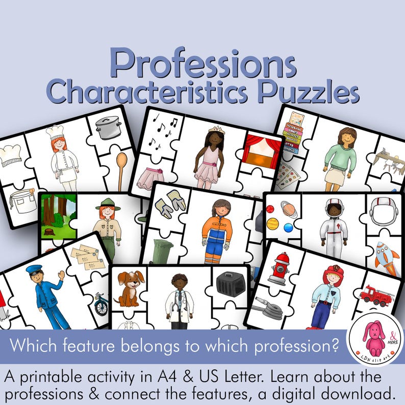 Improve Visual Recognition Skills With These PROFFESSION Characterisics ...