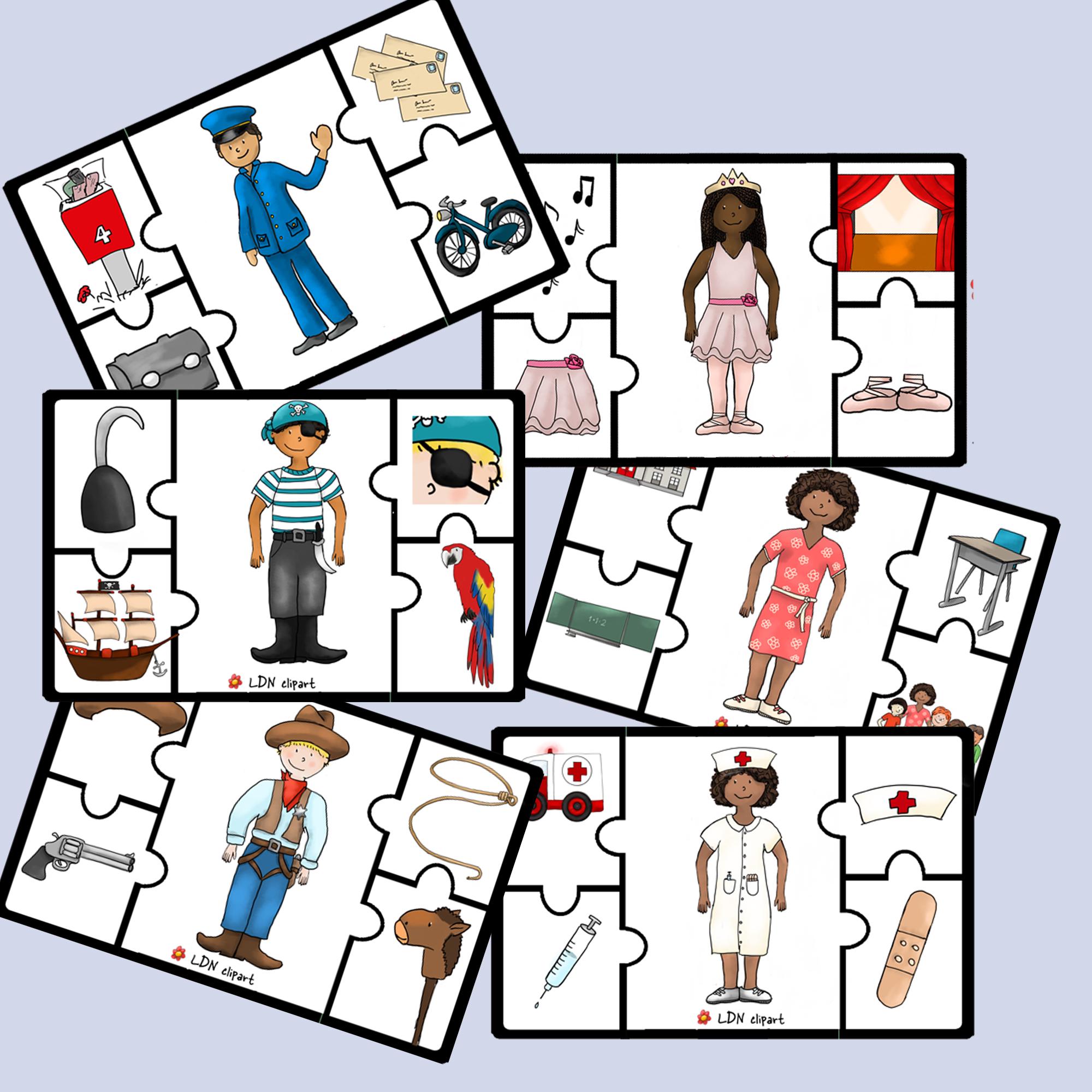 Improve Visual Recognition Skills With These PROFFESSION Characterisics ...