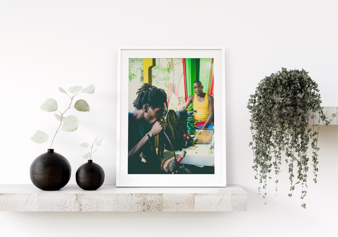 Jamaican Printable Art Marijuana Black Caribbean Art Jamaican Prints ...