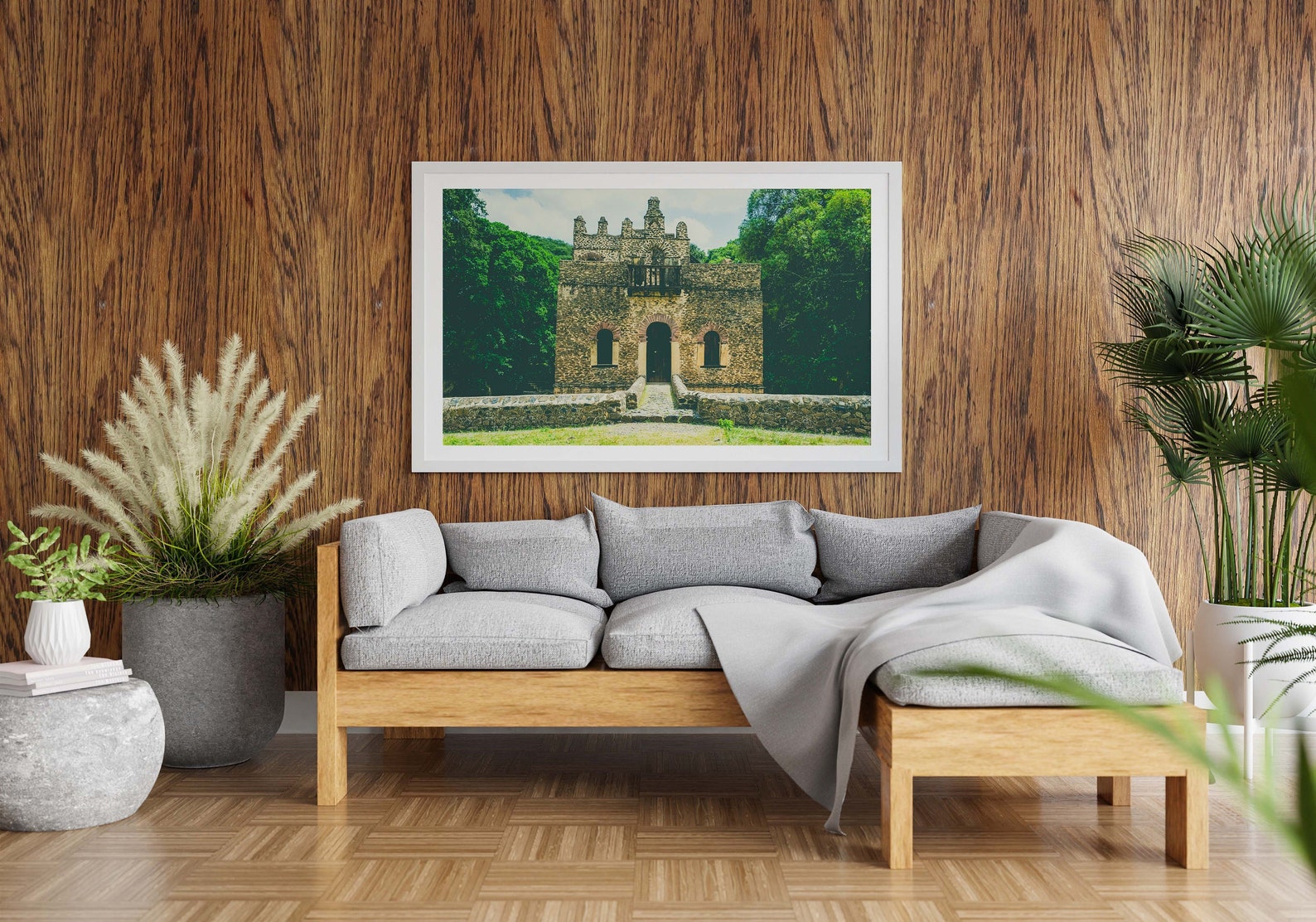 Fasilides Bath Printable Art | East African Art | Africa Travel Poster ...