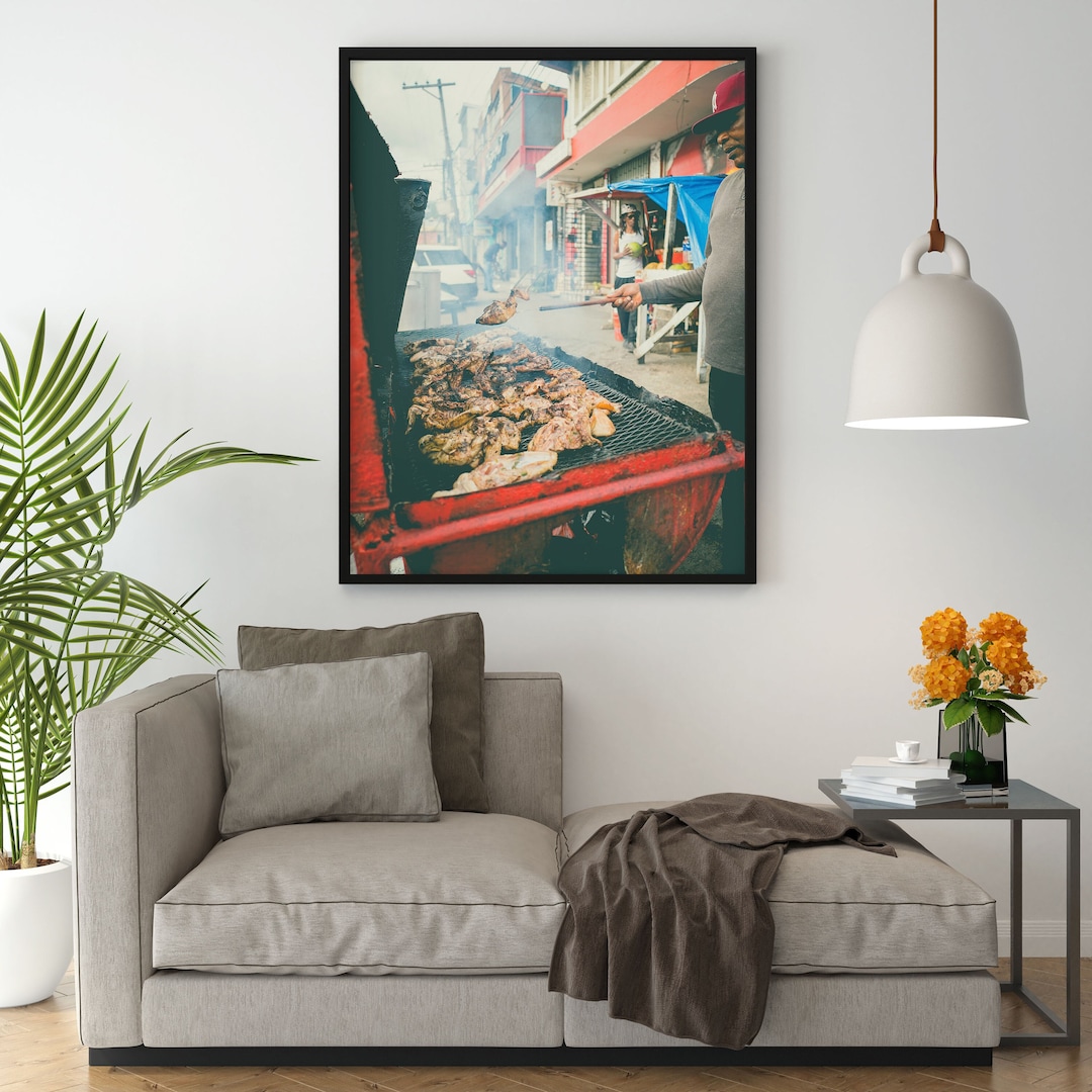 Northside Pan Chicken | Kingston Printable Art | Afro Caribbean Prints ...