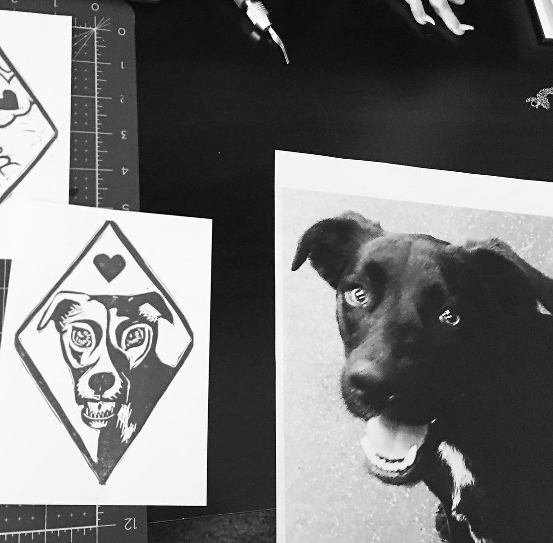 Custom Pet Print - Etsy