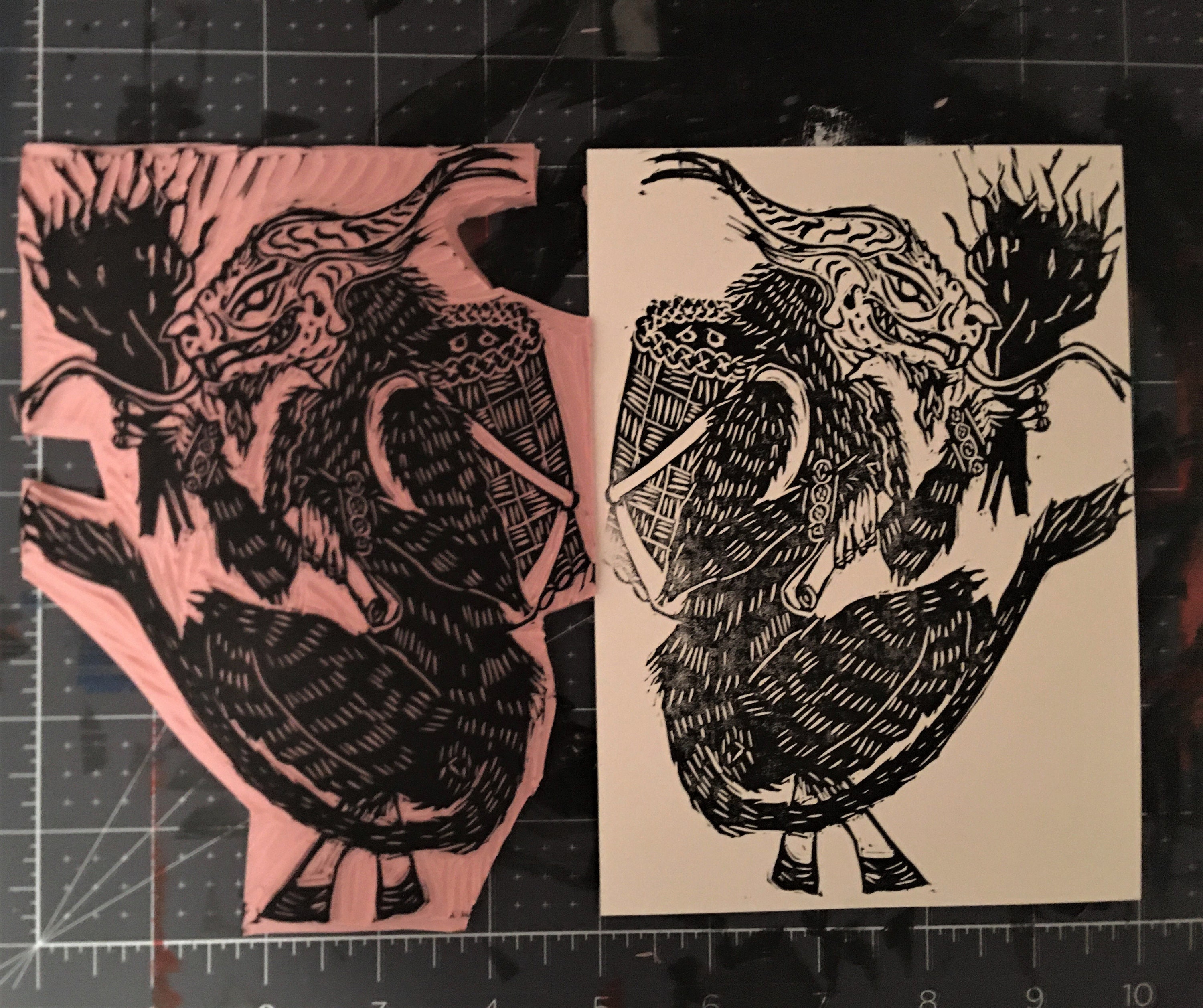 Krampus Cards - Greetings From Krampus - Yule - Etsy