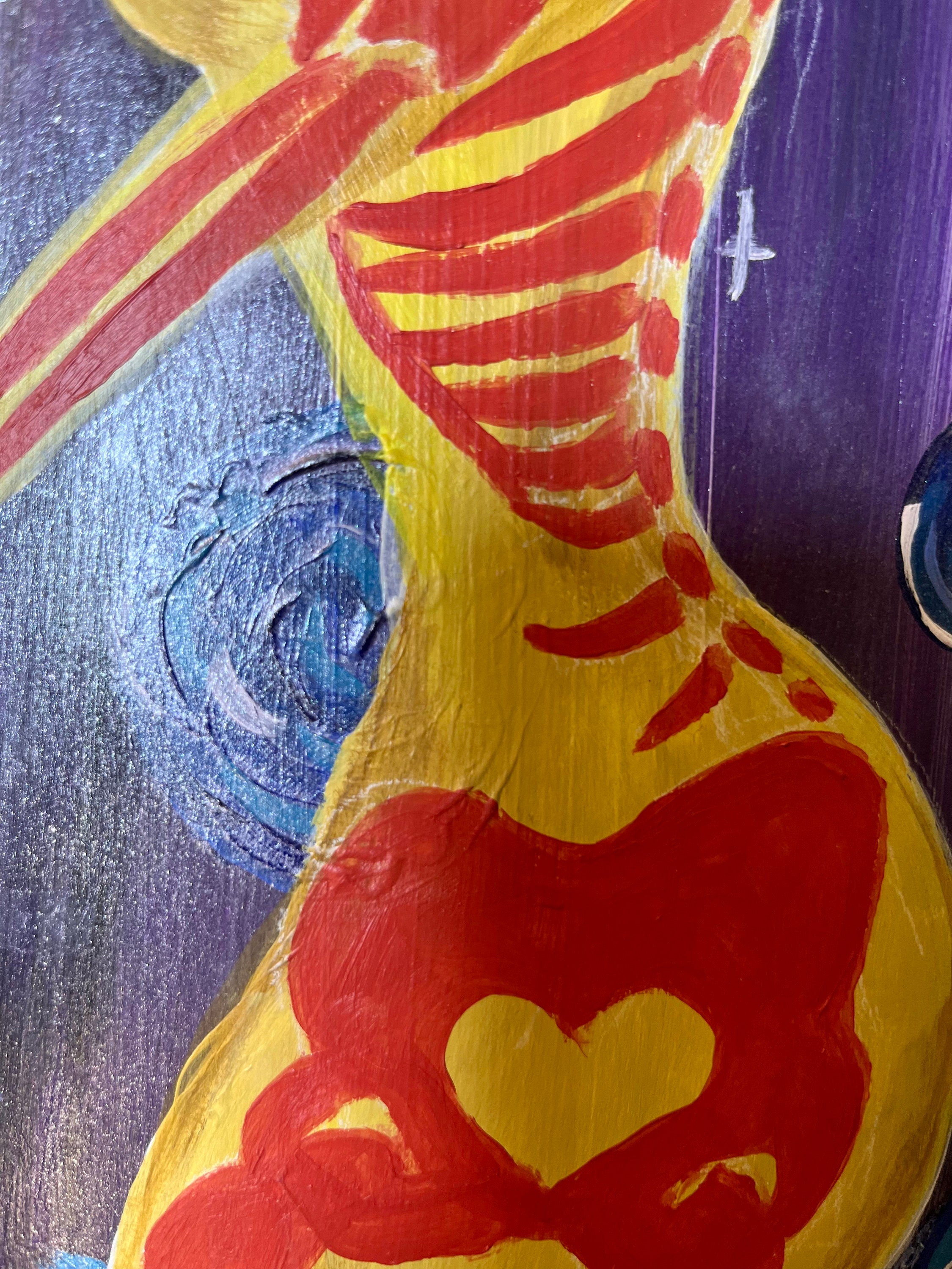 Skeleton Pinup Skateboard Deck - Etsy