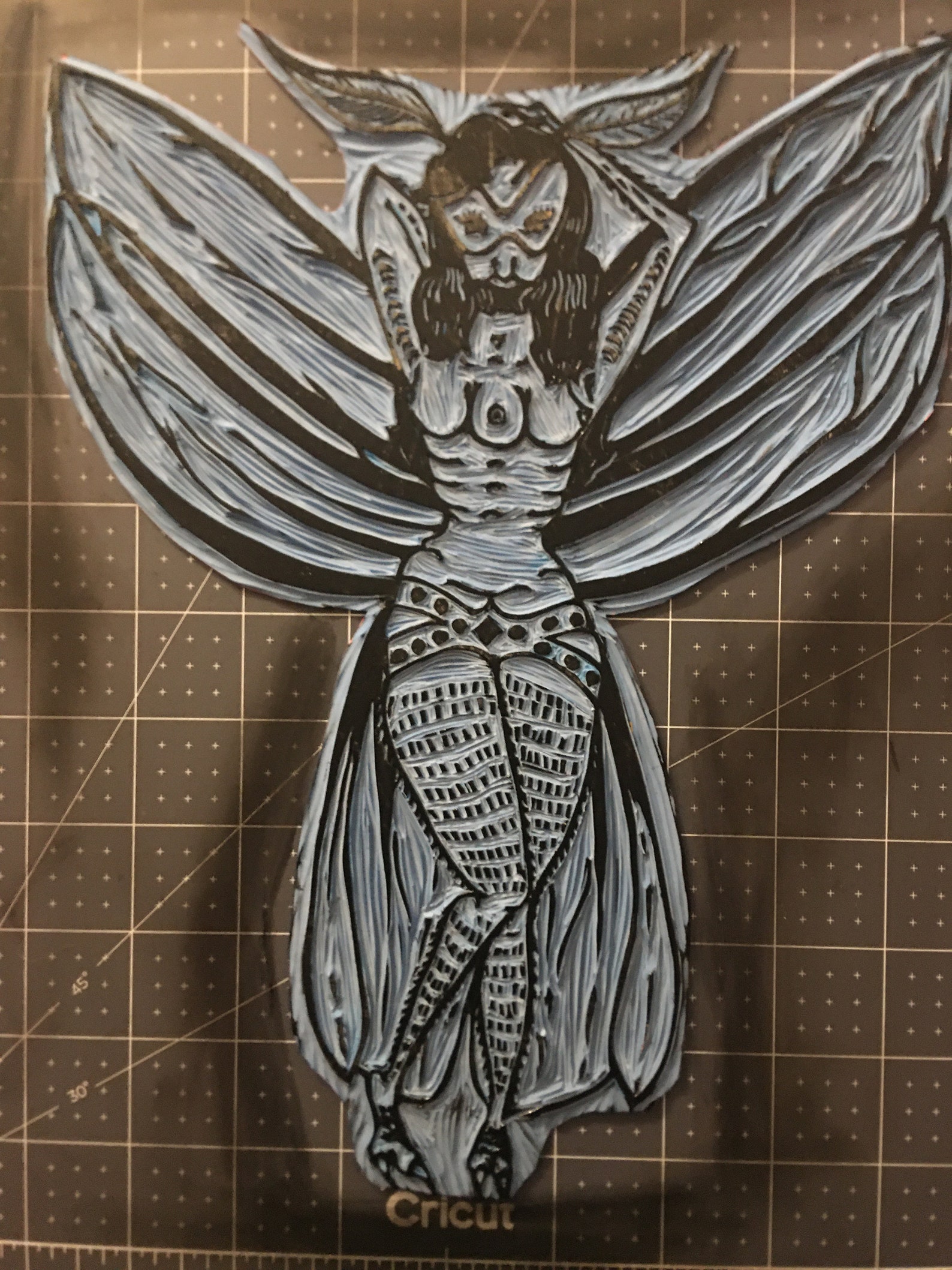 Insectoid Alien Pin-up Print 11x14 - Etsy