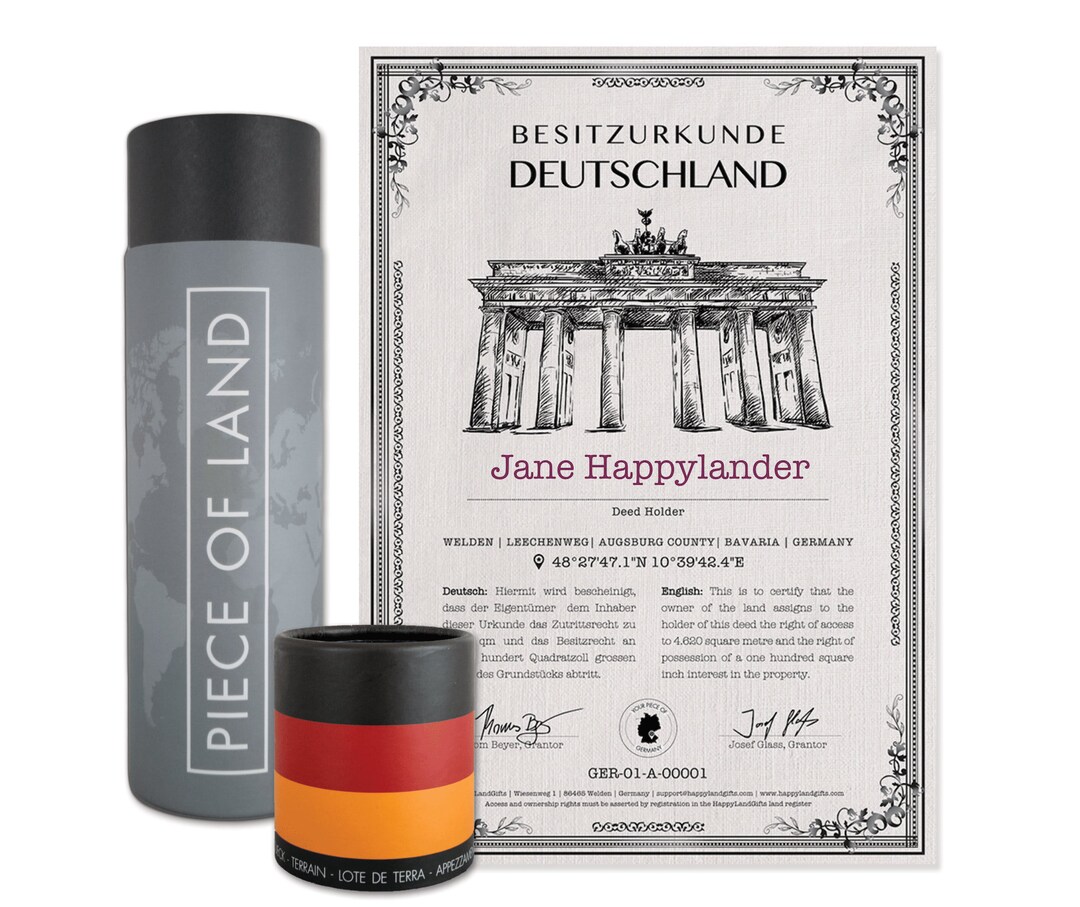 Real Property in Germany as a Unique Gift for Germany Fans ...