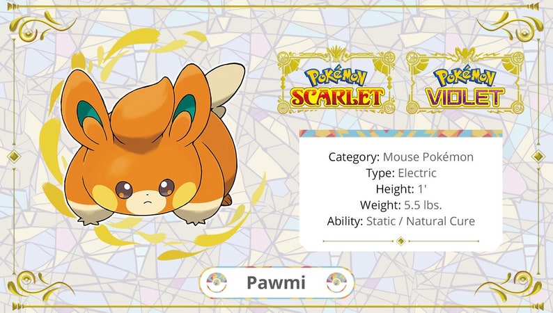 Pawmi Pokemon Coloring Page Digital Download - Etsy Denmark