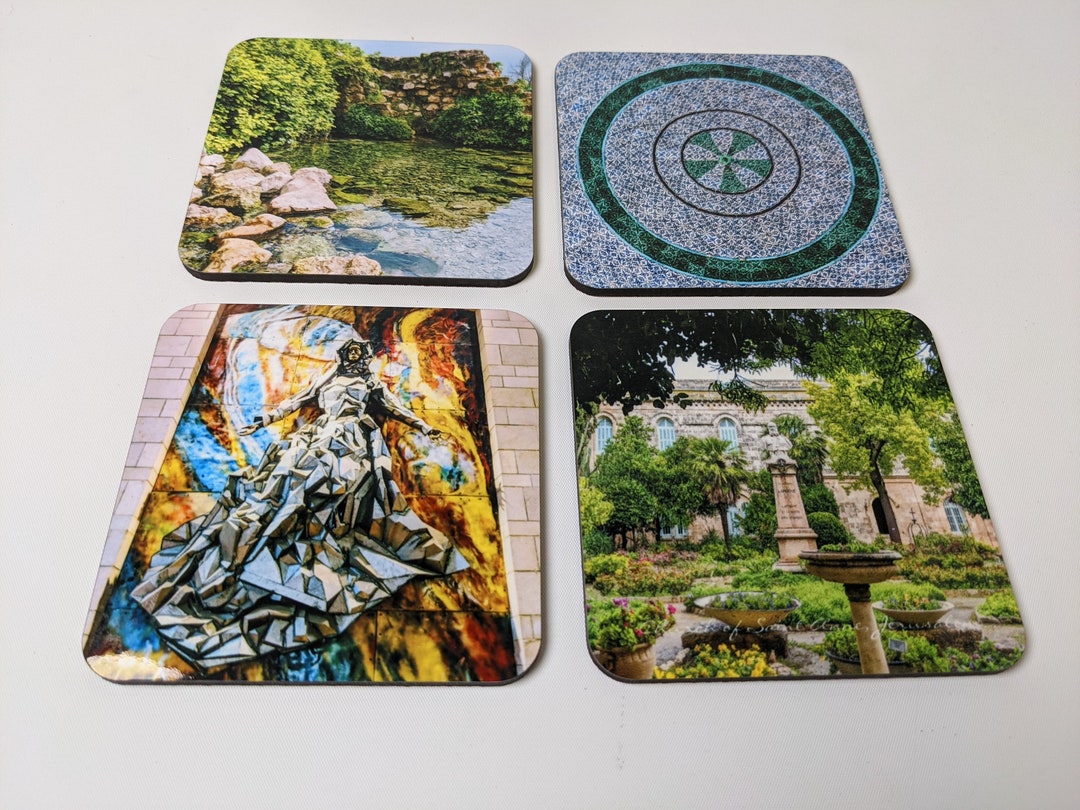 Coasters - Israel / Palestine Bundle #2, (set of 4), Sephora Springs ...