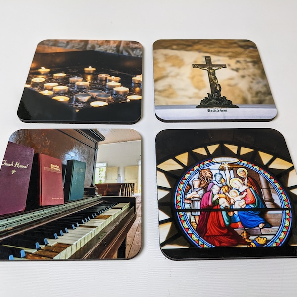 Hymnal Coasters - Etsy
