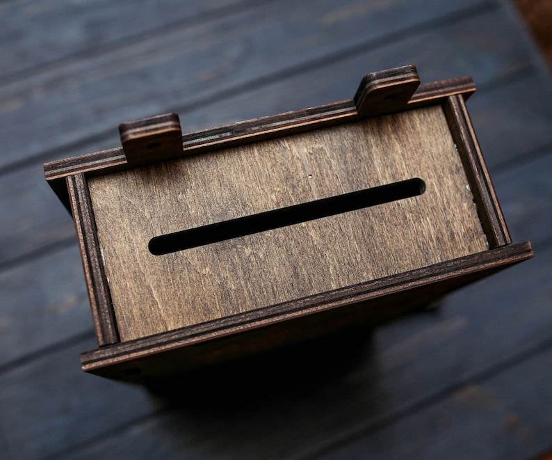 Donation Box With Lock, Donation Container,classic Wooden Box,donation ...