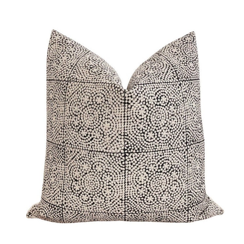 Block Print Pillow Cover - Etsy