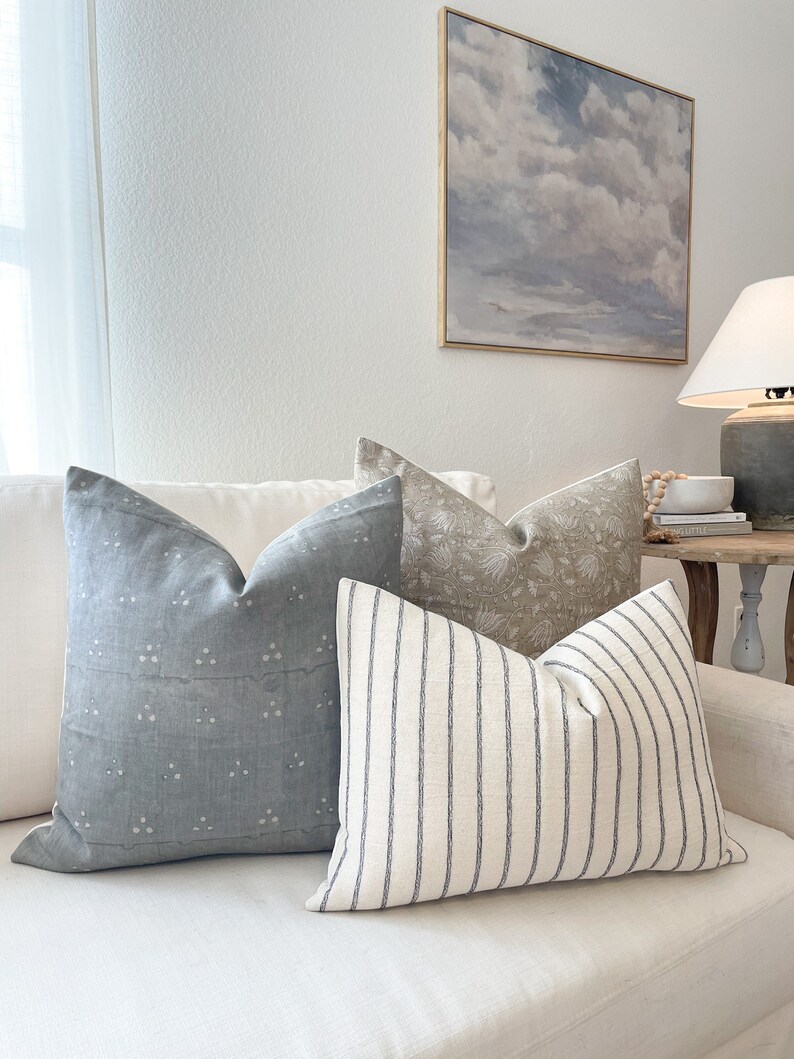 Waverly Pillow Combo| Designer Pillow Covers| Sofa Pillow Combination ...