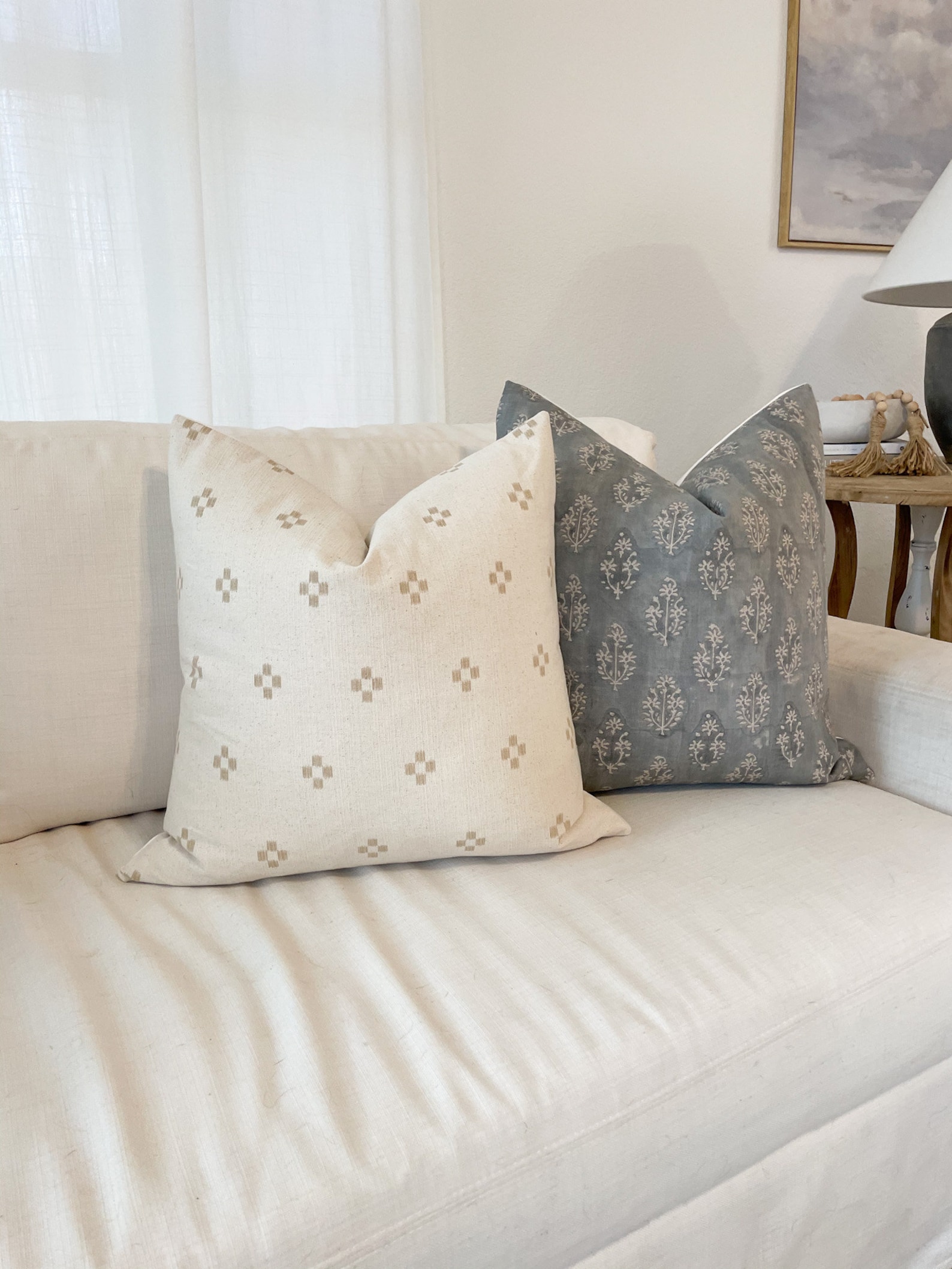 Waverly Pillow Combo| Designer Pillow Covers| Sofa Pillow Combination ...