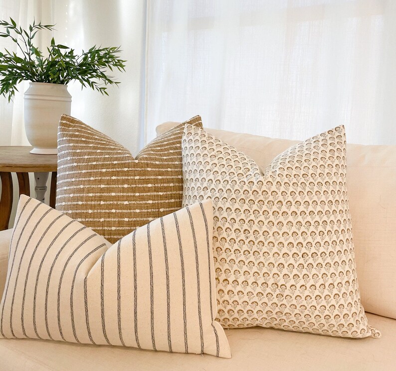 Arden Fall Pillow Combination Set of 3 Covers Designer - Etsy
