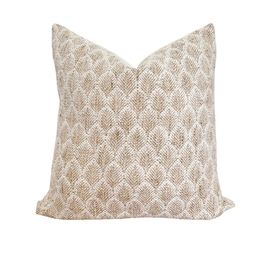 Willa Pillow Cover Neutral Pillow Cover Tan Pillow Beige Pillow ...
