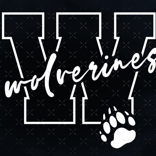 Wolverines Svg Cheer Svg Paw Print Svg Cheer Mom Team - Etsy Israel