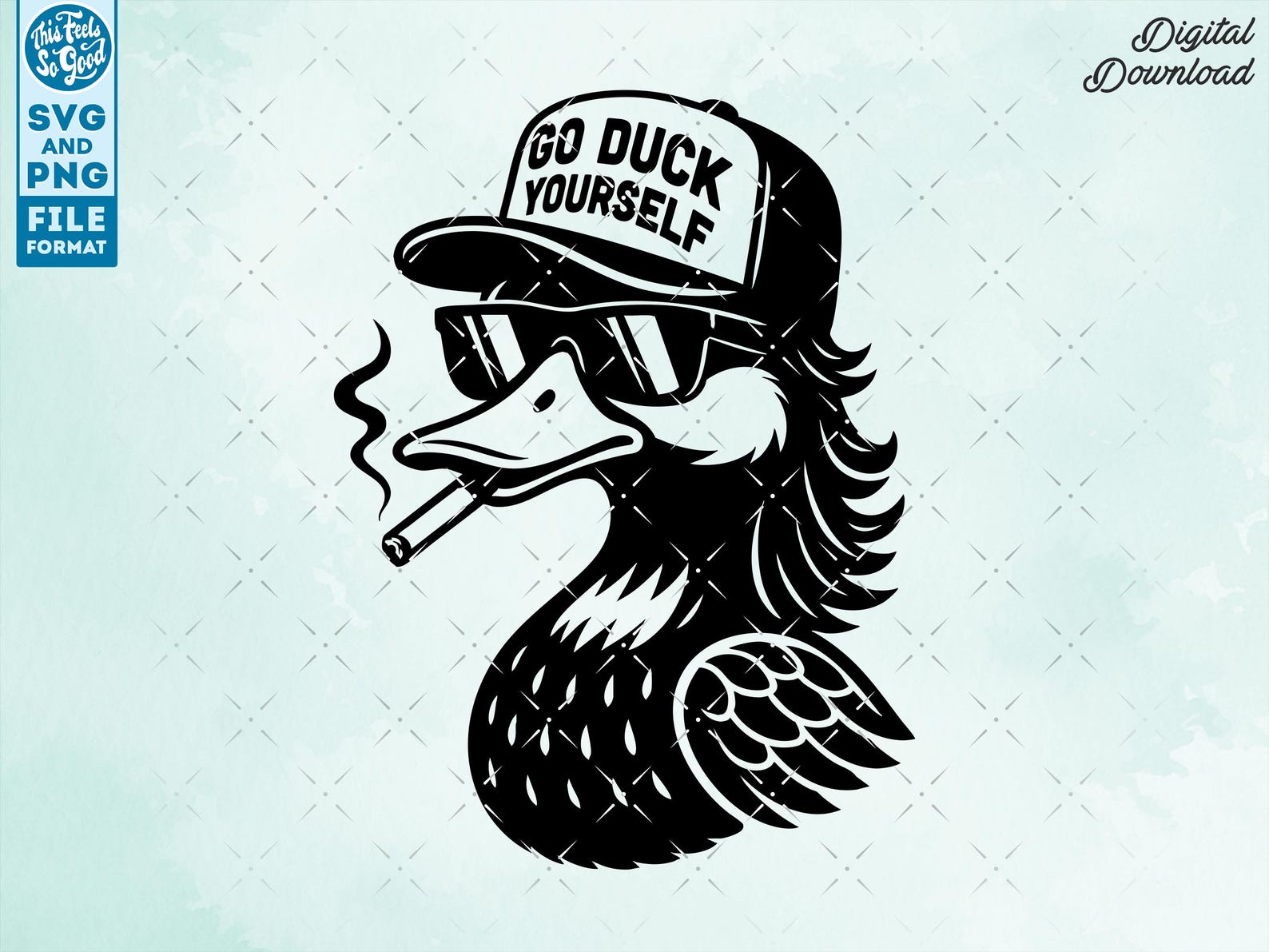 Mallard Duck Mullet SVG Png Mallard Duck Svg Hat Mullet, for Cricut ...
