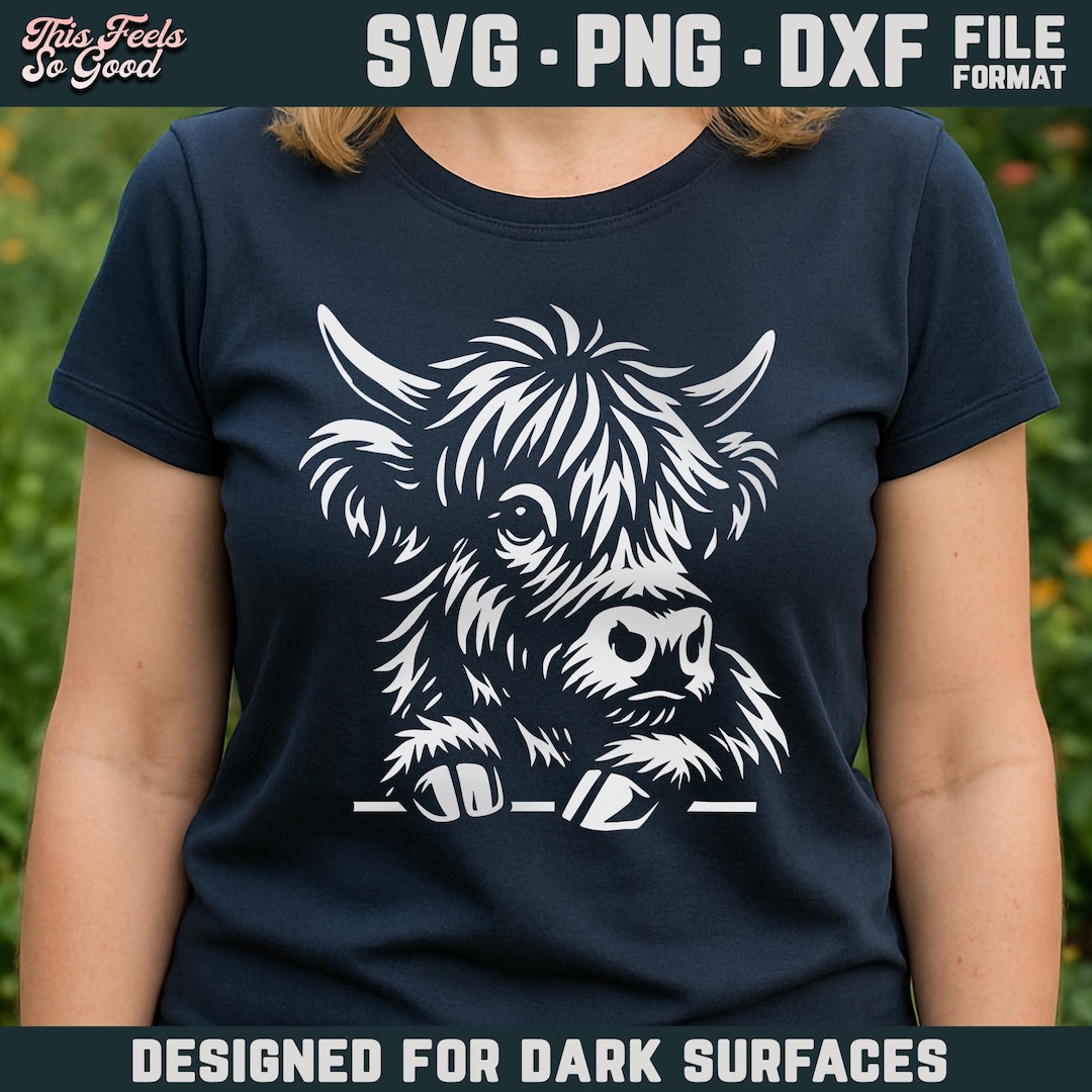 Highland Cow Svg Highlands Cow SVG File for Cricut Cnc Highland Cut ...
