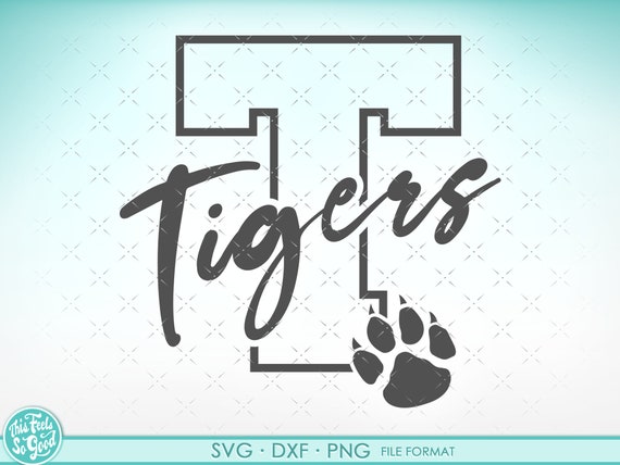 Tigers Svg Files for Cricut. Tigers Png Svg Dxf Clipart | Etsy