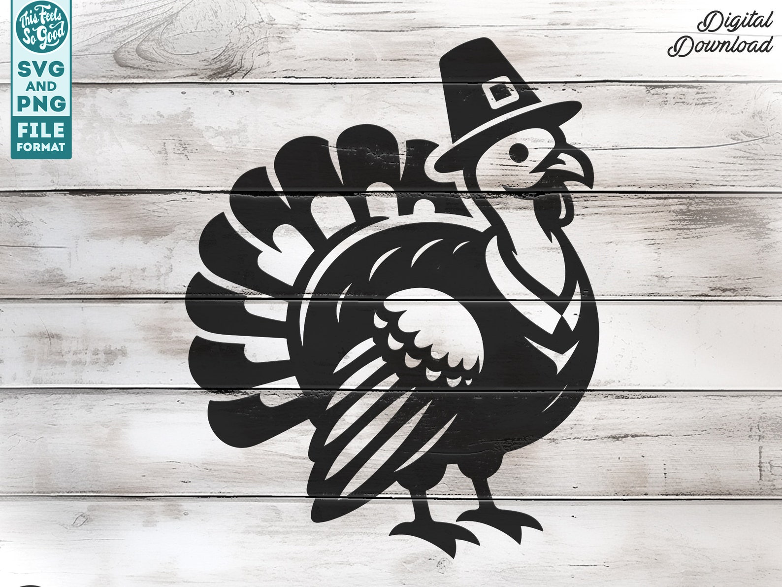 Thanksgiving Turkey Svg, Turkey Thanksgiving Svg Cut Files for Cricut ...