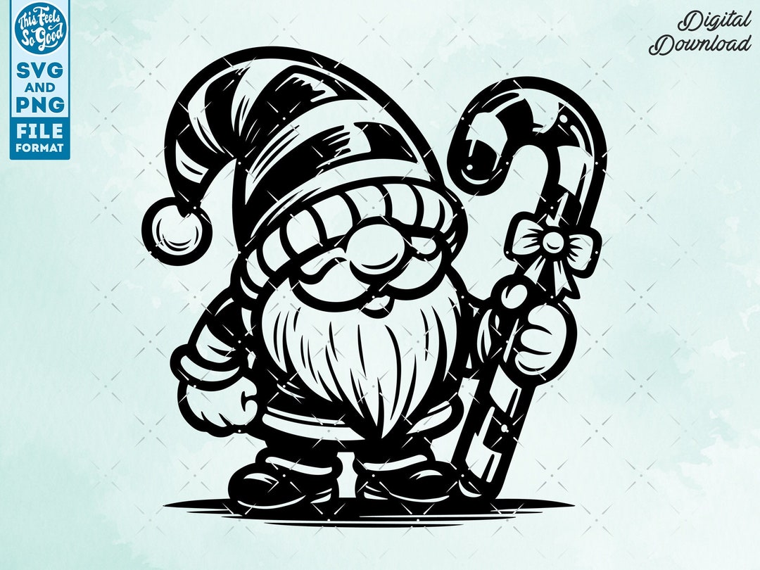 Gnome Christmas Svg, Gnome Svg Christmas Cut Files for Cricut, Cnc ...