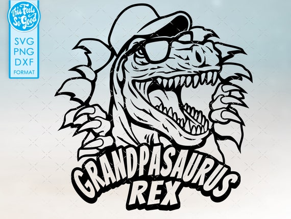 Grandpa Svg Grandpasaurus Svg Grandfather Svg Father Svg - Etsy