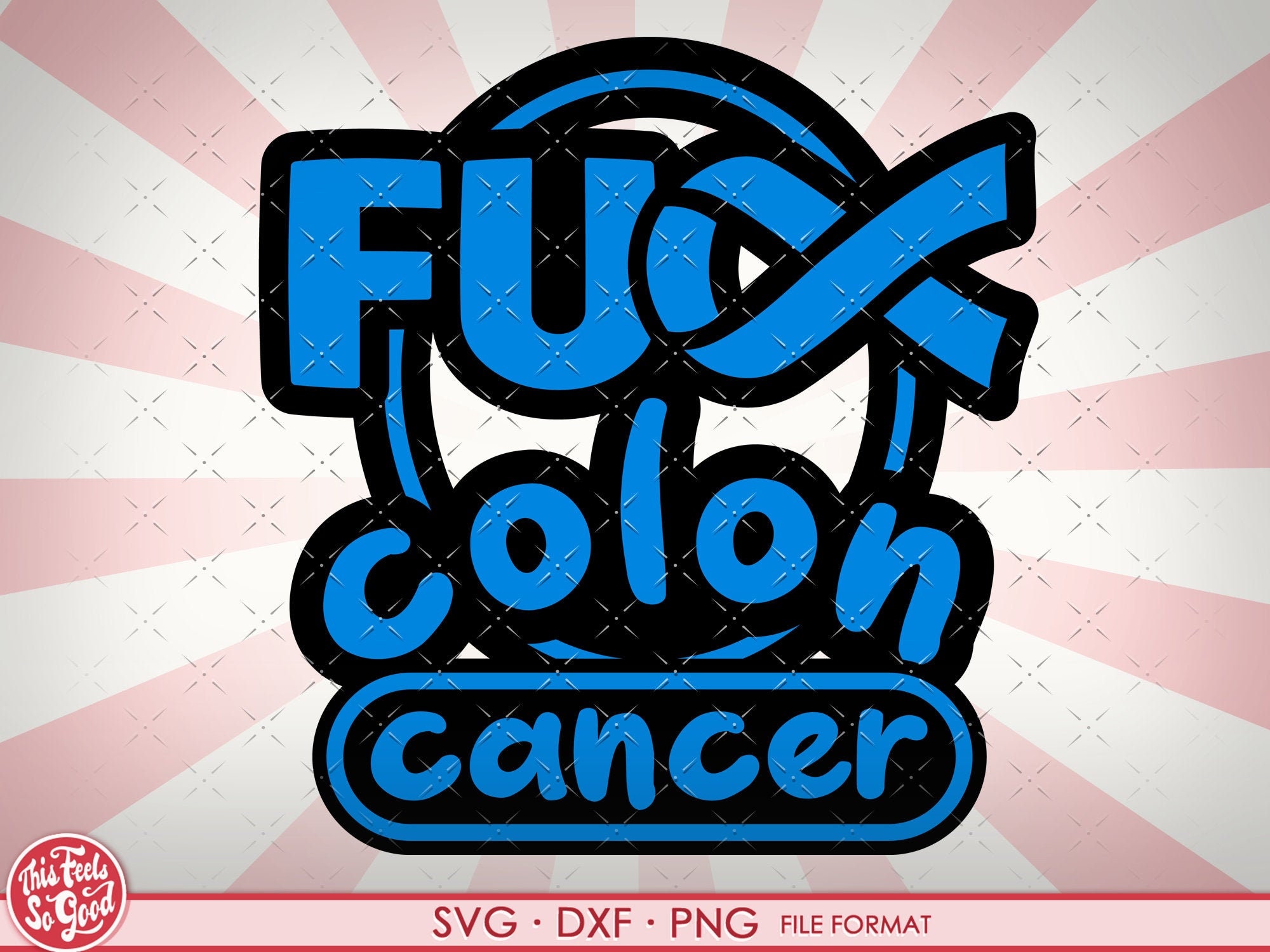 Awareness colon cancer ribbon svg files for Cricut. Awareness | Etsy