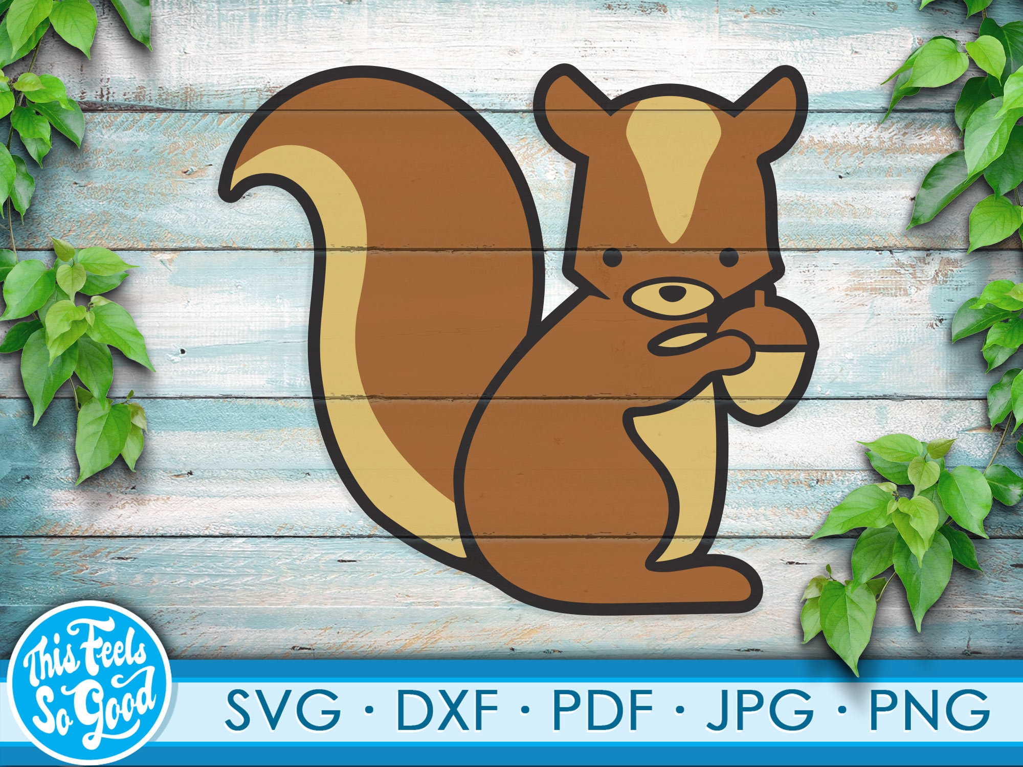 Cute Squirrel Svg Squirrel Cartoon Svg Squirrels Svg Files | Etsy