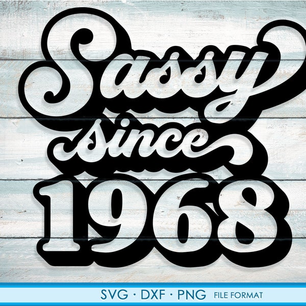 1968 Svg - Etsy