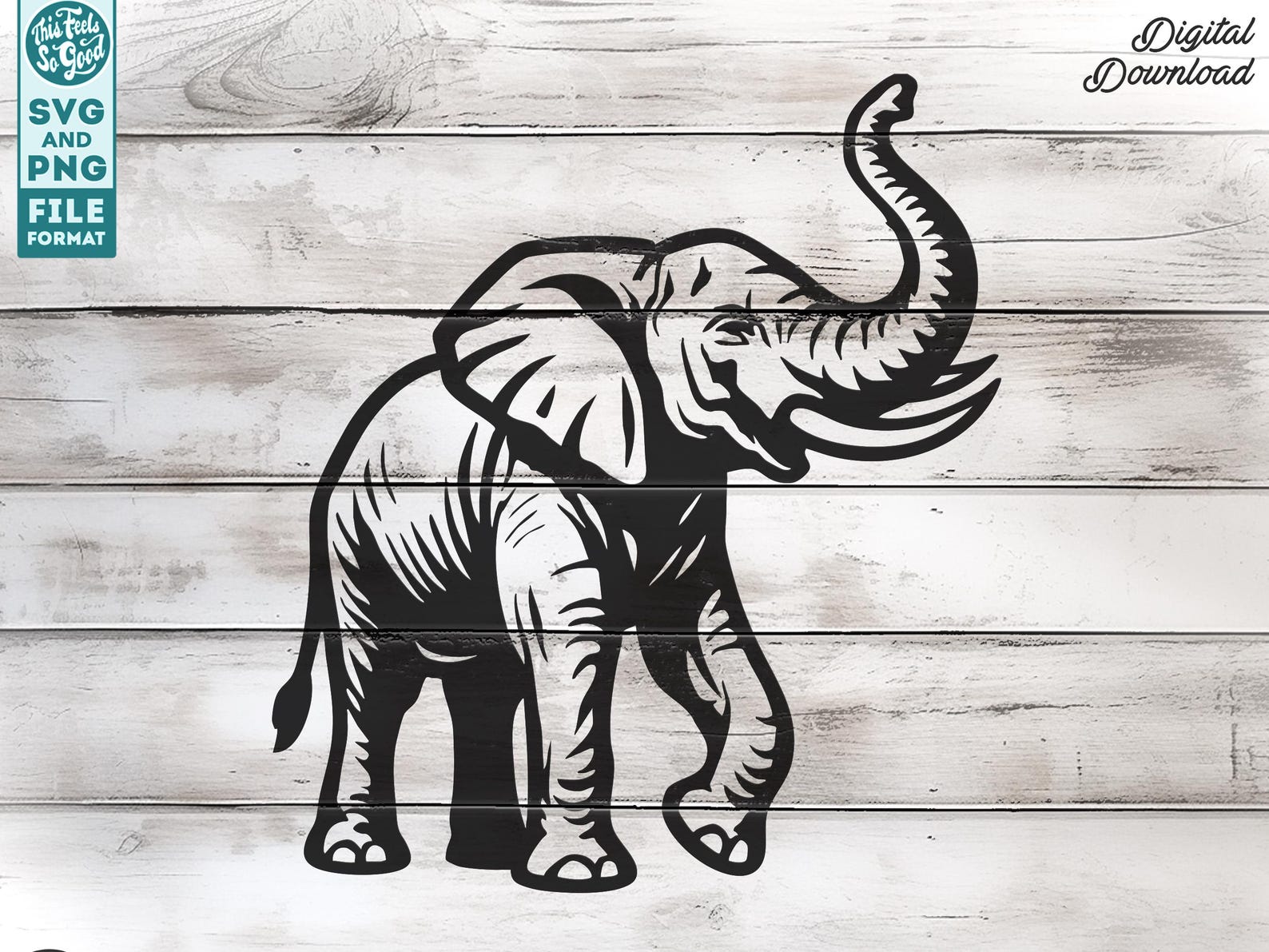 Elephant SVG Png Cut File Elephant Svg for Cricut, Laser Cut, Etching ...