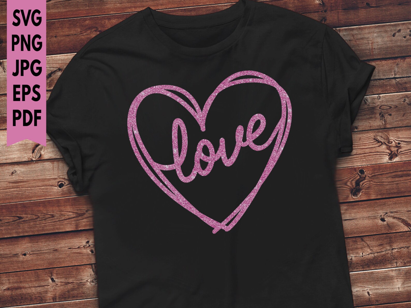 Cute Love Heart Svg Png Hand Drawn Heart SVG PNG - Etsy