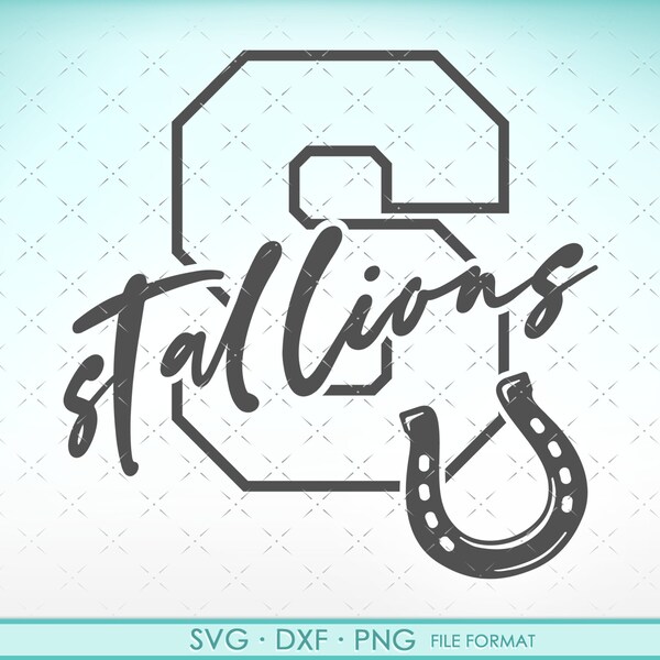 Stallion Svg - Etsy