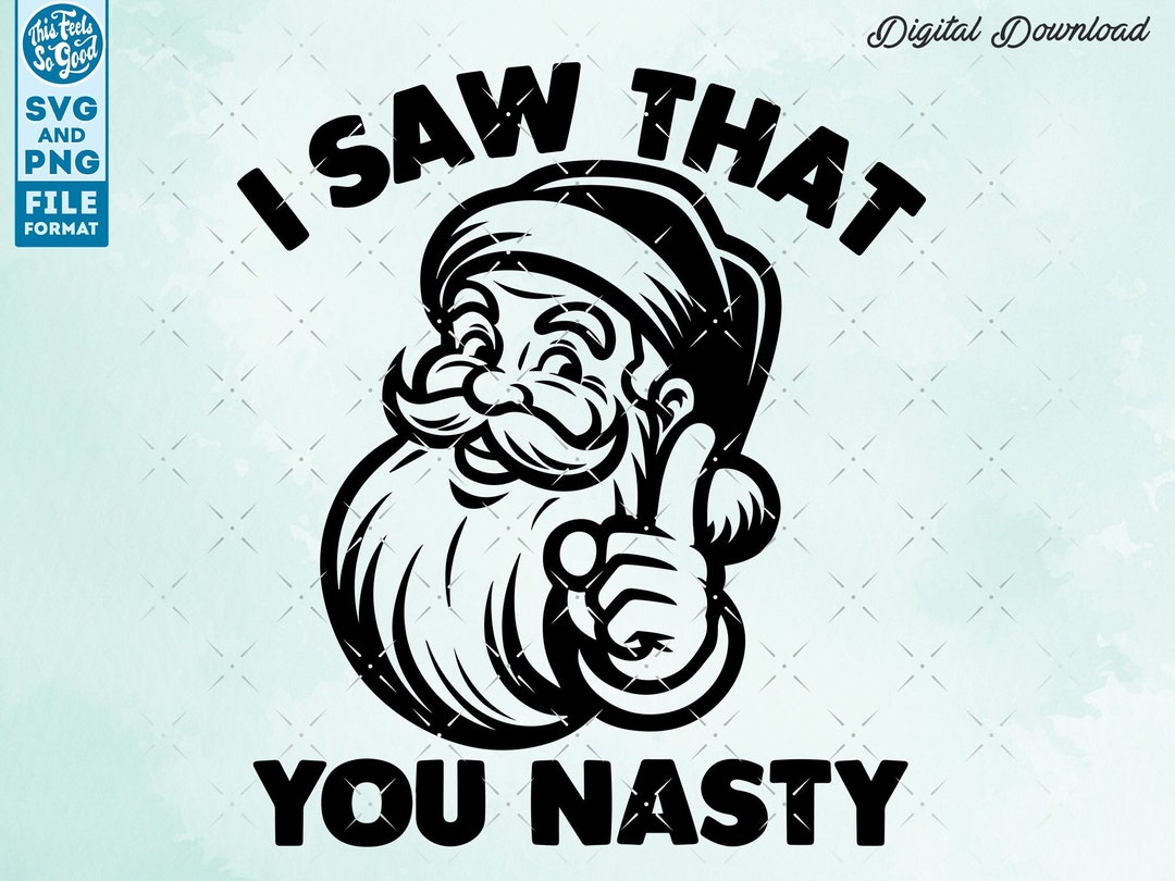 Funny Santa Claus Svg, Humor St Nick Svg, Saint Nicholas, Kris Kringle ...