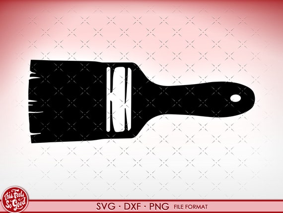 SVG Paintbrush Svg Files for Cricut. Paintbrush Png Svg Dxf | Etsy