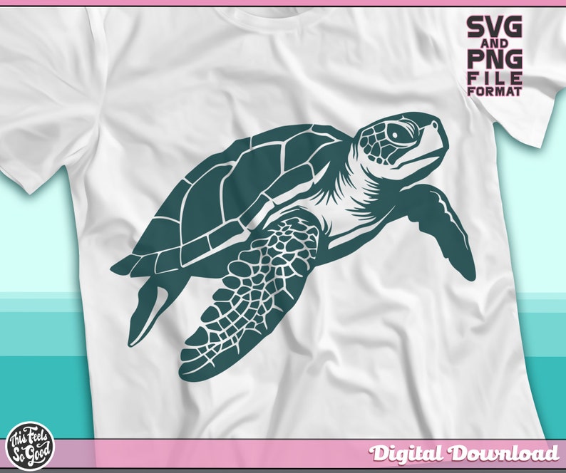 Sea Turtle Svg - Etsy
