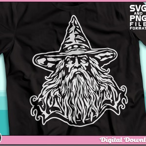 Wizard Svg Cut Files - Etsy