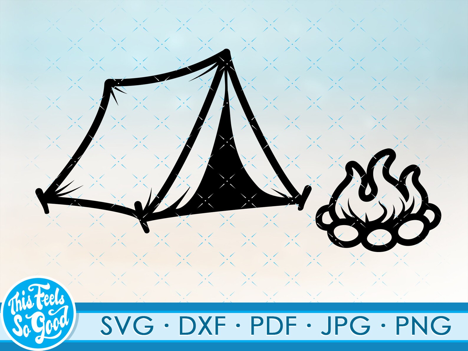 Camping Svg Campfire Svg Tent Svg Files for Cricut. Svg | Etsy