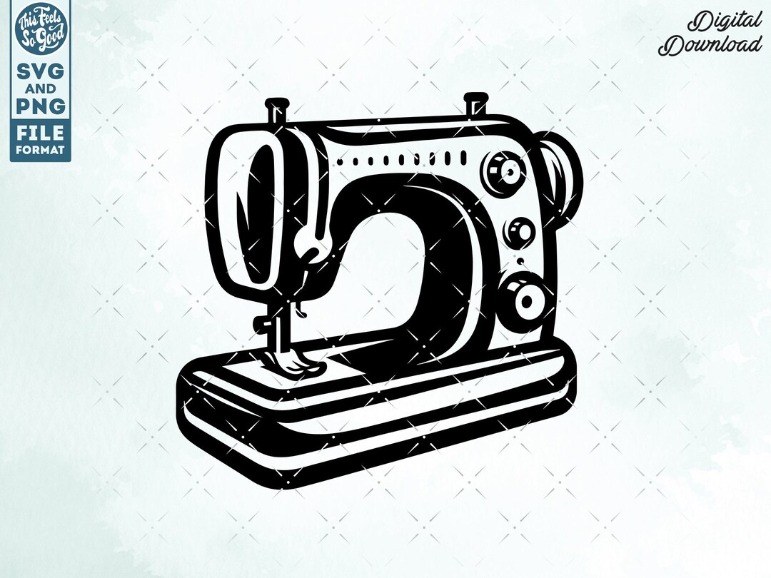 Sewing Machine SVG, Sewing Machines Svg Cut Files for Cricut, Cnc ...